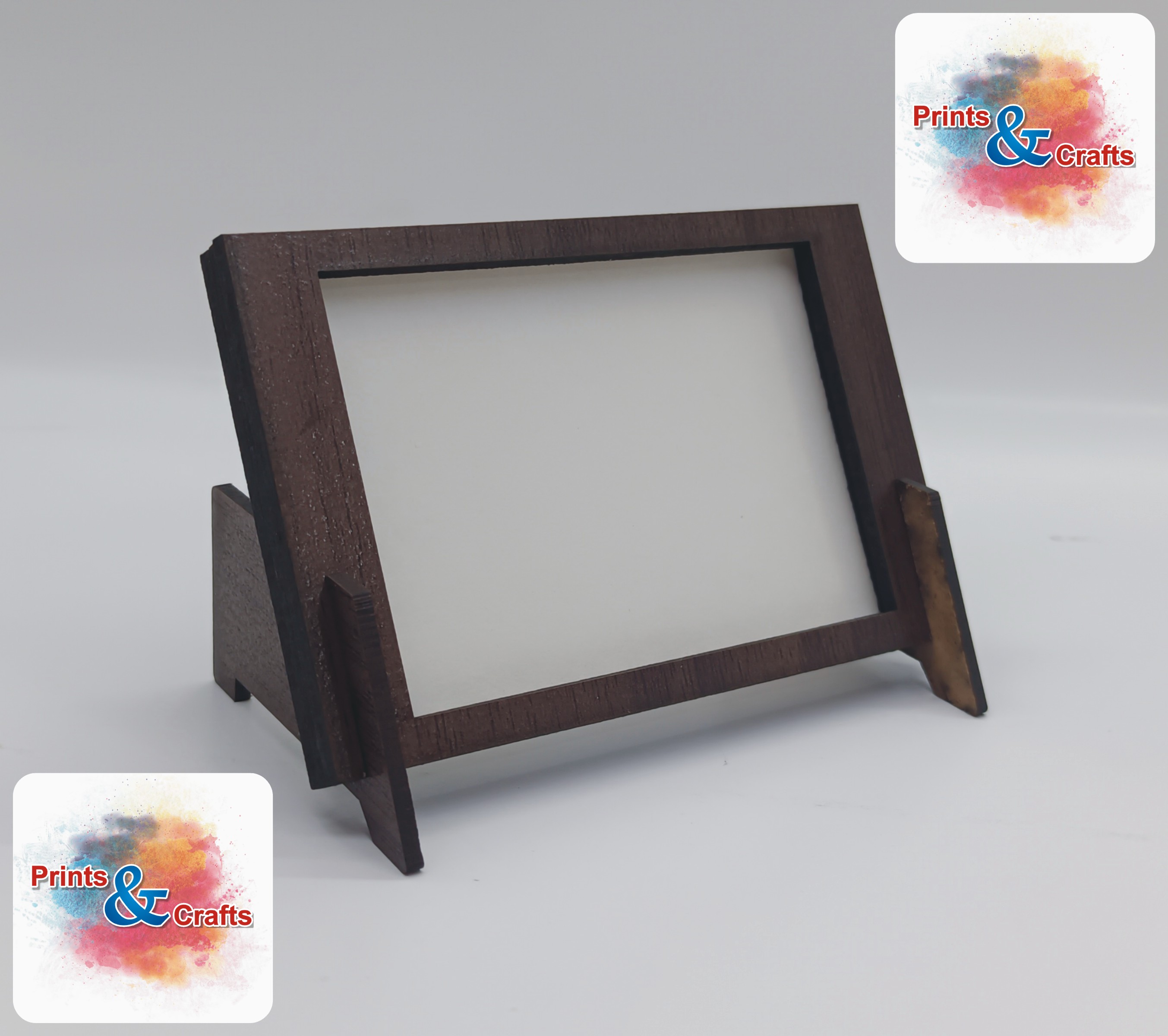 Pack of 10 Wooden Sign Display Holder Price Name Card Tag Mini Label ...