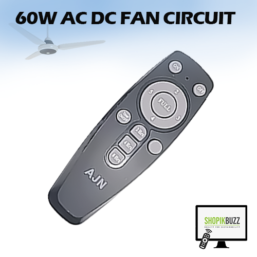 AC/DC Ceiling Fan Circuit 60W Kit Module Remote | The Hope Store | Daraz.pk