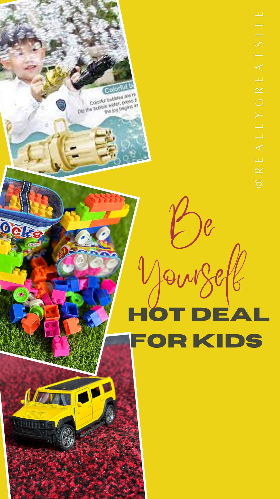 HOT DEAL FOR KIDS / BUBBLE GUN / BABY BLOCKS / CAR FOR KIDS / HUMMER ...