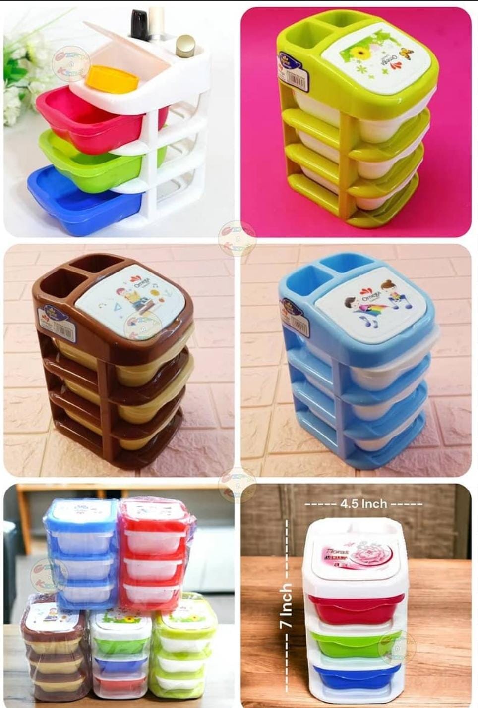 China Mini Drawers Set, Organize Your Space with 3 High-Quality Plastic ...