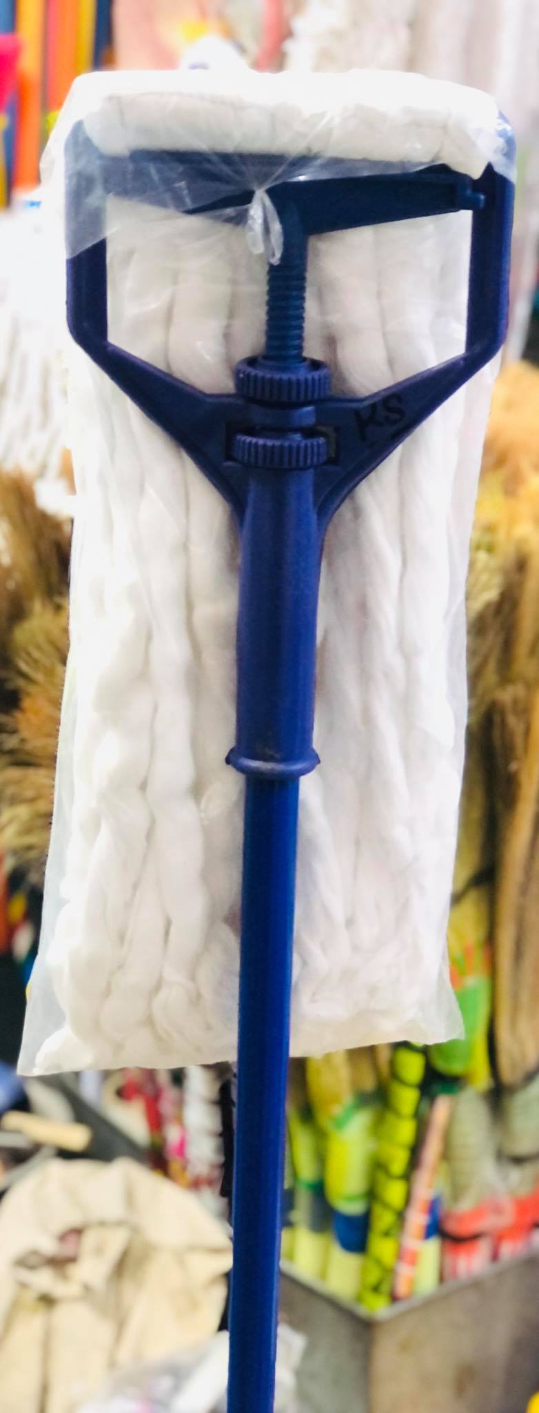 Mop - Cleaning Mop with Long Handle - Long Cloth Floor Mop (Replaceable ...