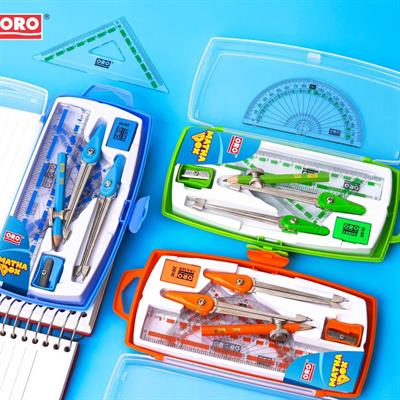 ORO Matha Box With Complete Sets /ORO geomatry Box /Math Box | Daraz.pk