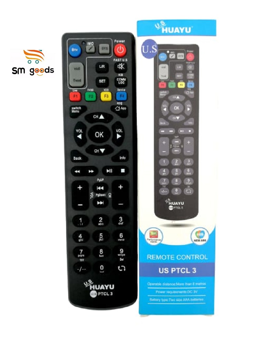 Universal Remote for PTCL Smart TV Box | Daraz.pk