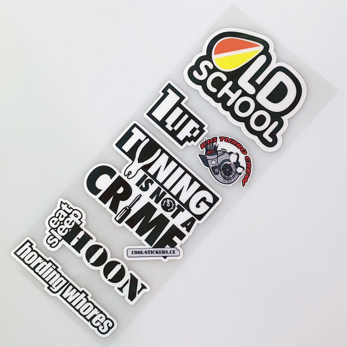 Reflective JDM Motorcycle Sticker Set A Win Win for Sponsor Brands ...