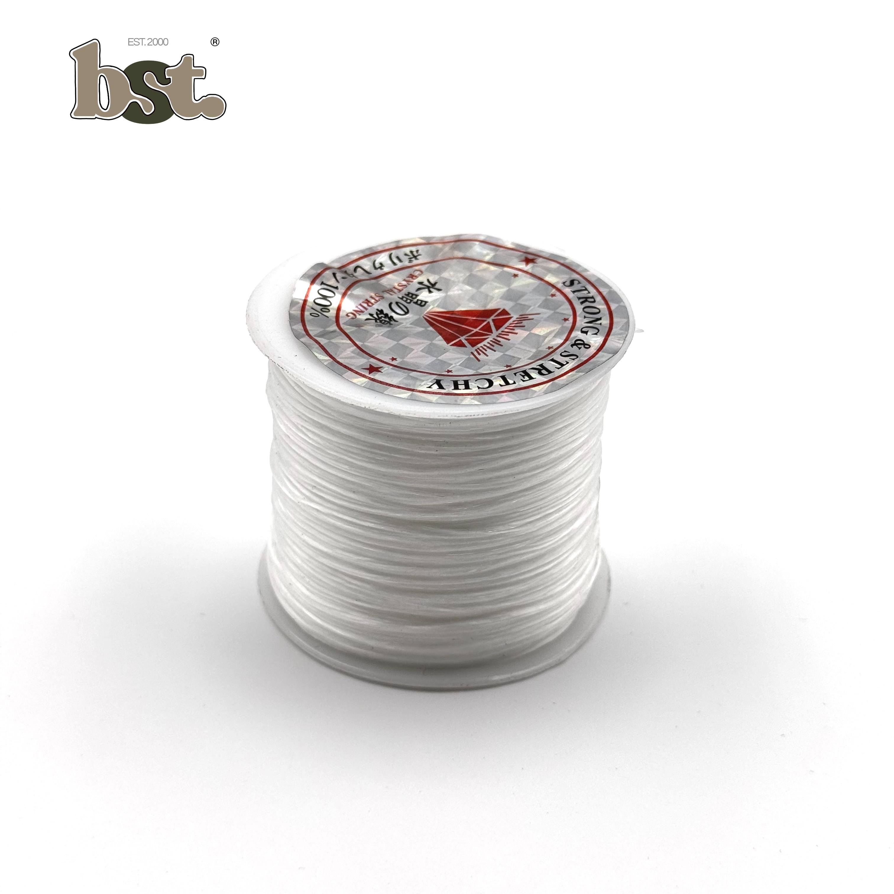 Elastic Thread for Bracelet, 30m Elastic Wire Crystal Tec Jewellery Raw ...