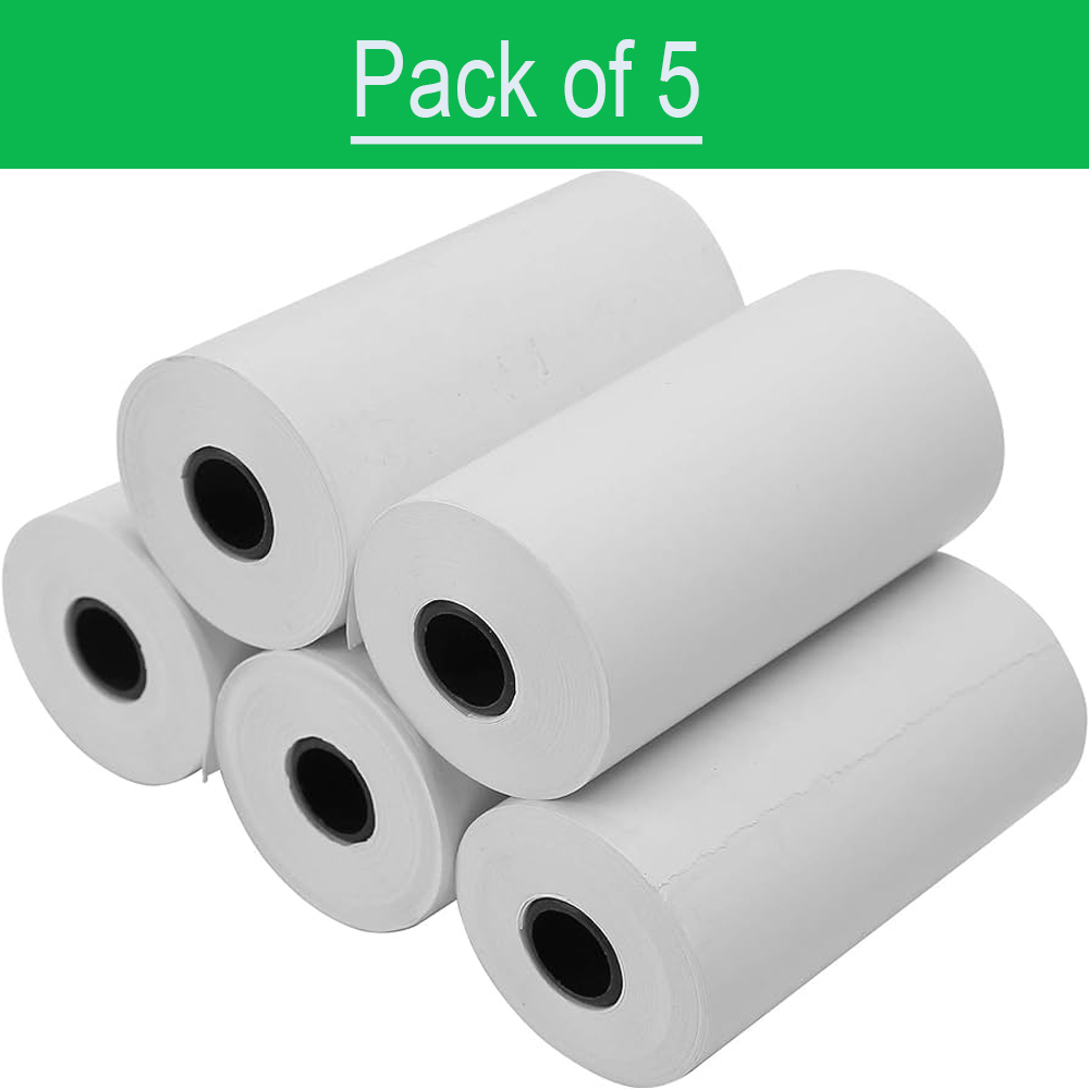 Thermal Printer Printing Paper Roll 57*25mm for Portable Bluetooth Mini ...