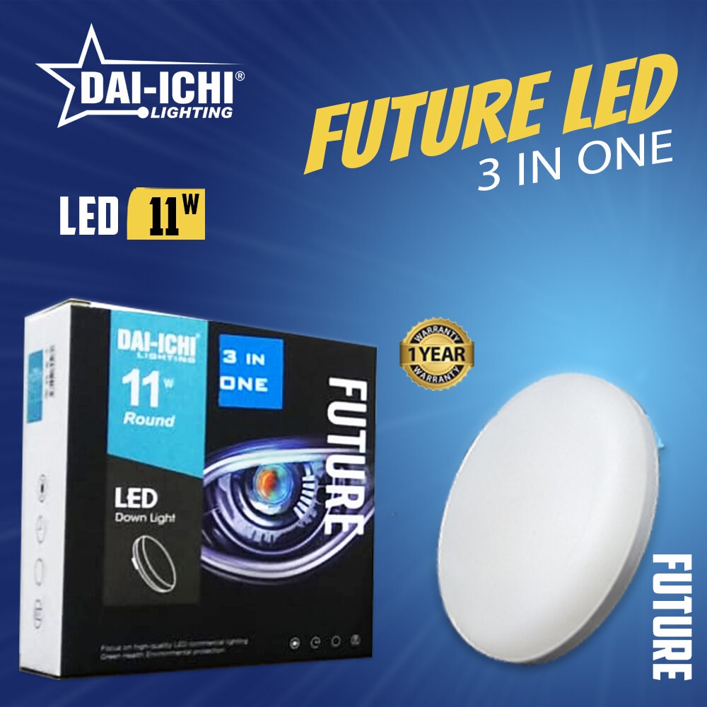 11W FUTURE DOWNLIGHT ICE DAIICHI (3 IN 1) | Daraz.pk