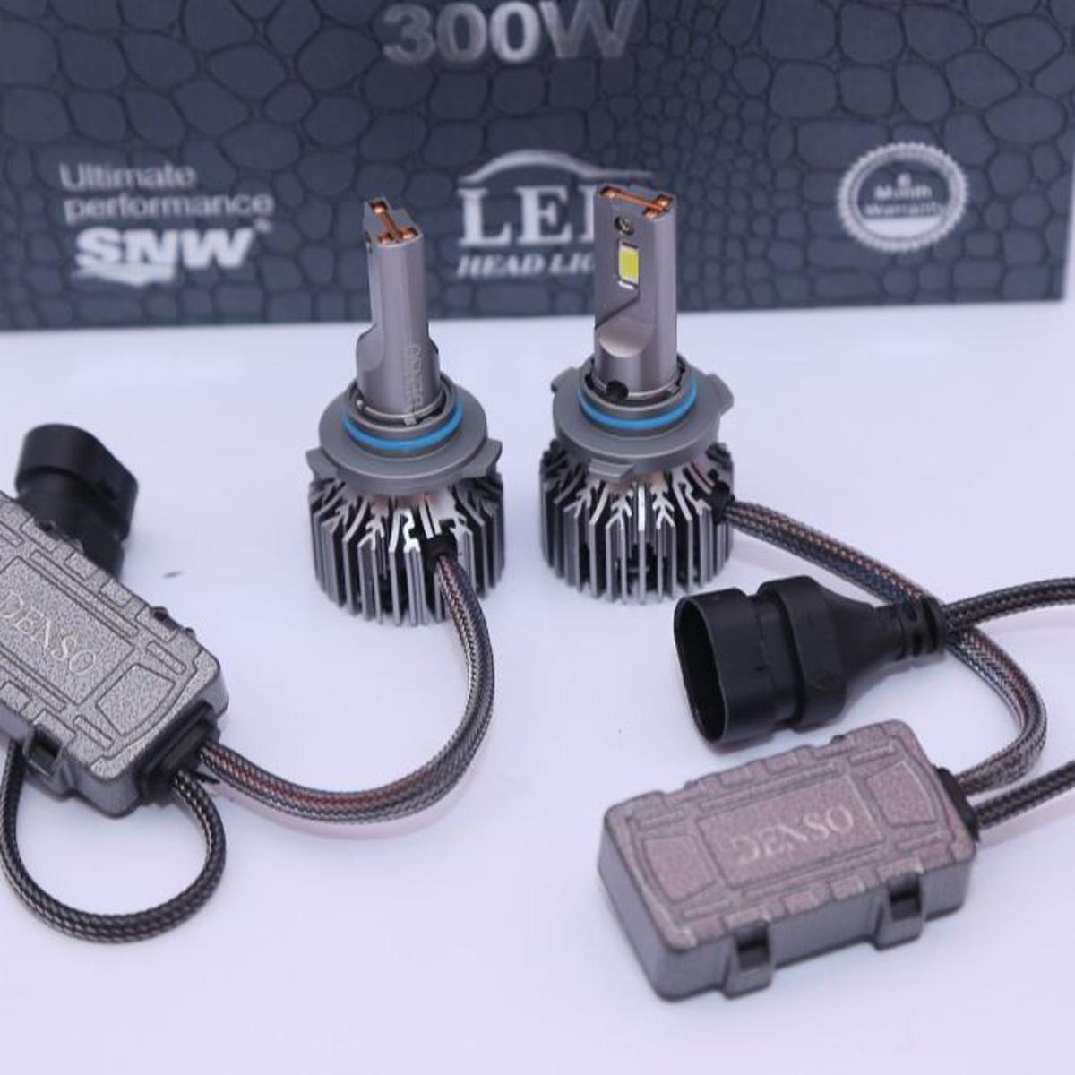 Super Denso 300W LED HEADLIGHTS H4, 9005 | Daraz.pk