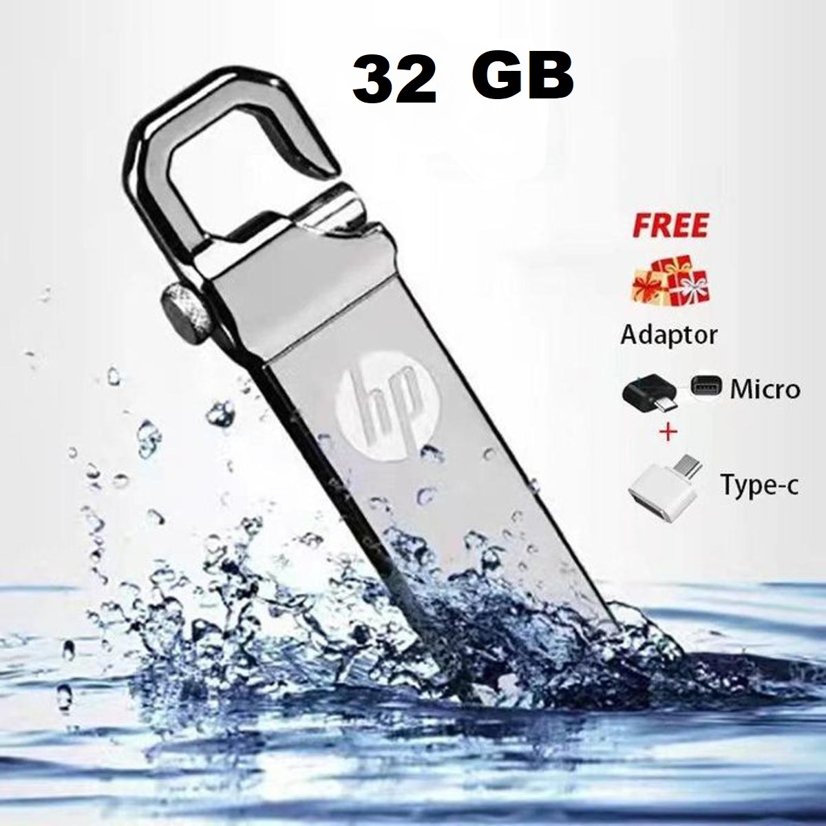 HP Flash Drive 128 GB 64 GB 32 GB USB Good Speed 3.0/2.0 Flash Memory Stick USB Drive + OTG ...