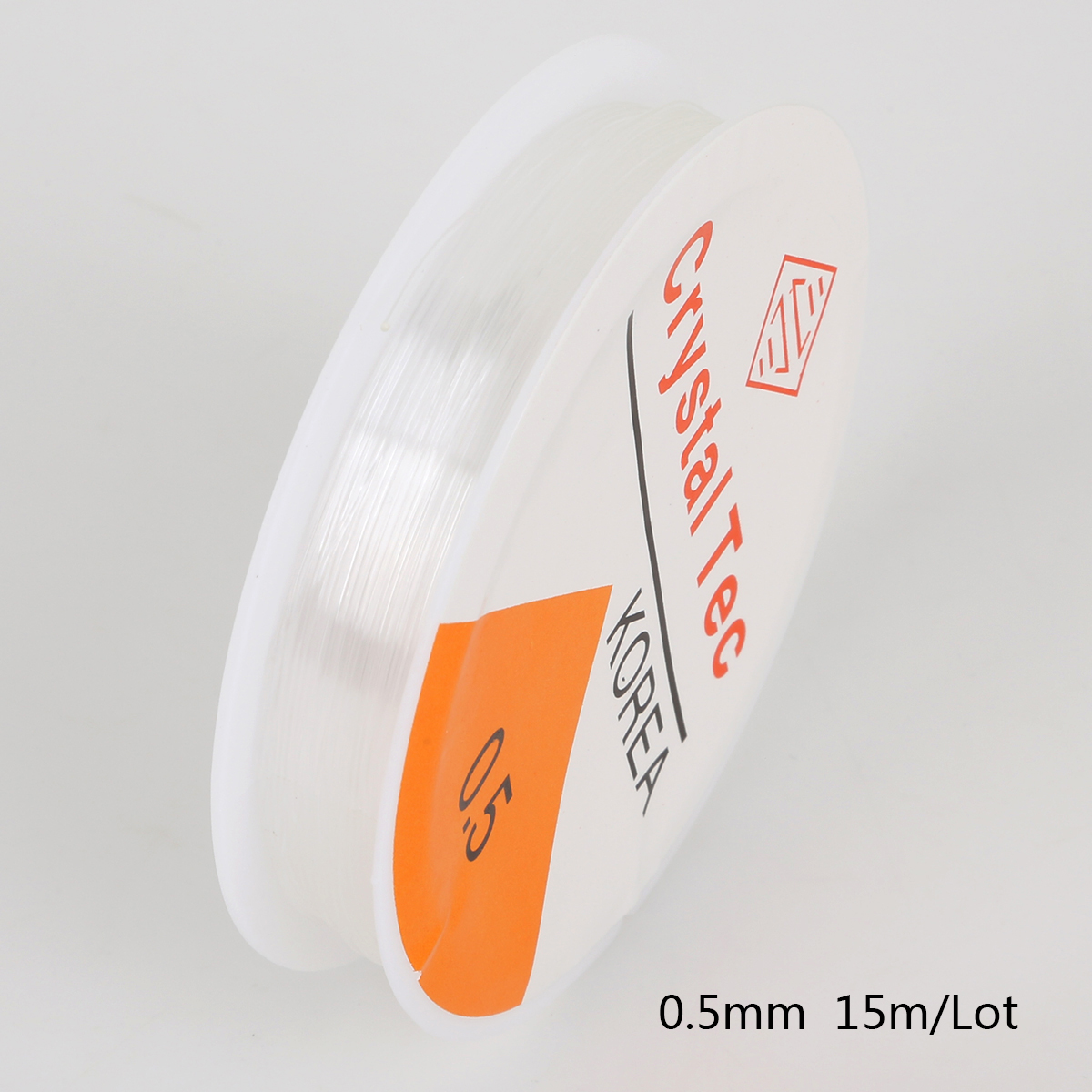 1 Roll 5M-15M Length Diameter 0.5mm-1mm Elastic Crystal Beading Cord String Thread for DIY ...