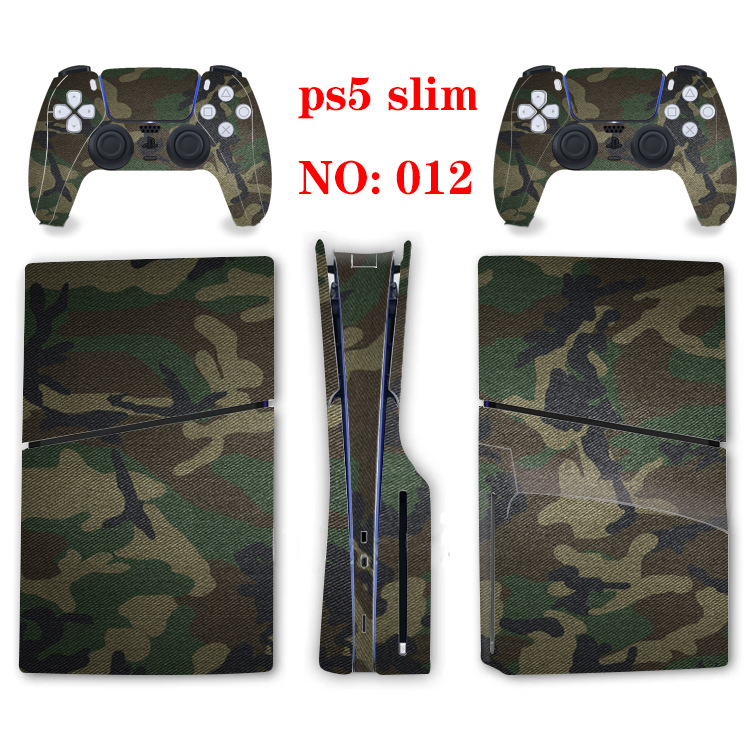 PS5 slim optical drive version pain machine sticker PS5 slim digital ...