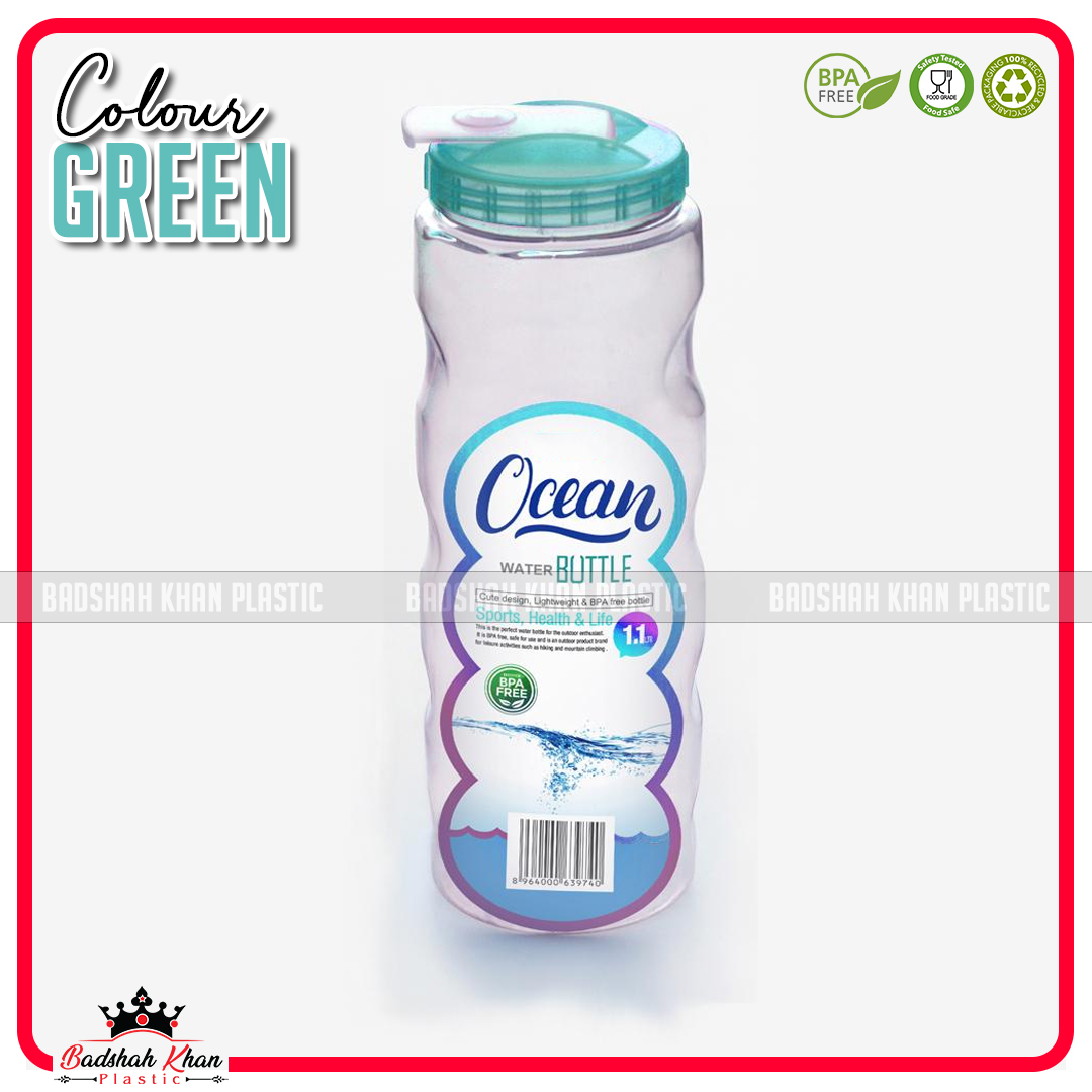 Transparent Crystal Clear Ocean Water Bottle For Daily Use - High ...