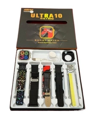 Ultra 10 in 1 Straps | Smart Watch | 2.0″ HD Screen | 49mm | Wireless ...