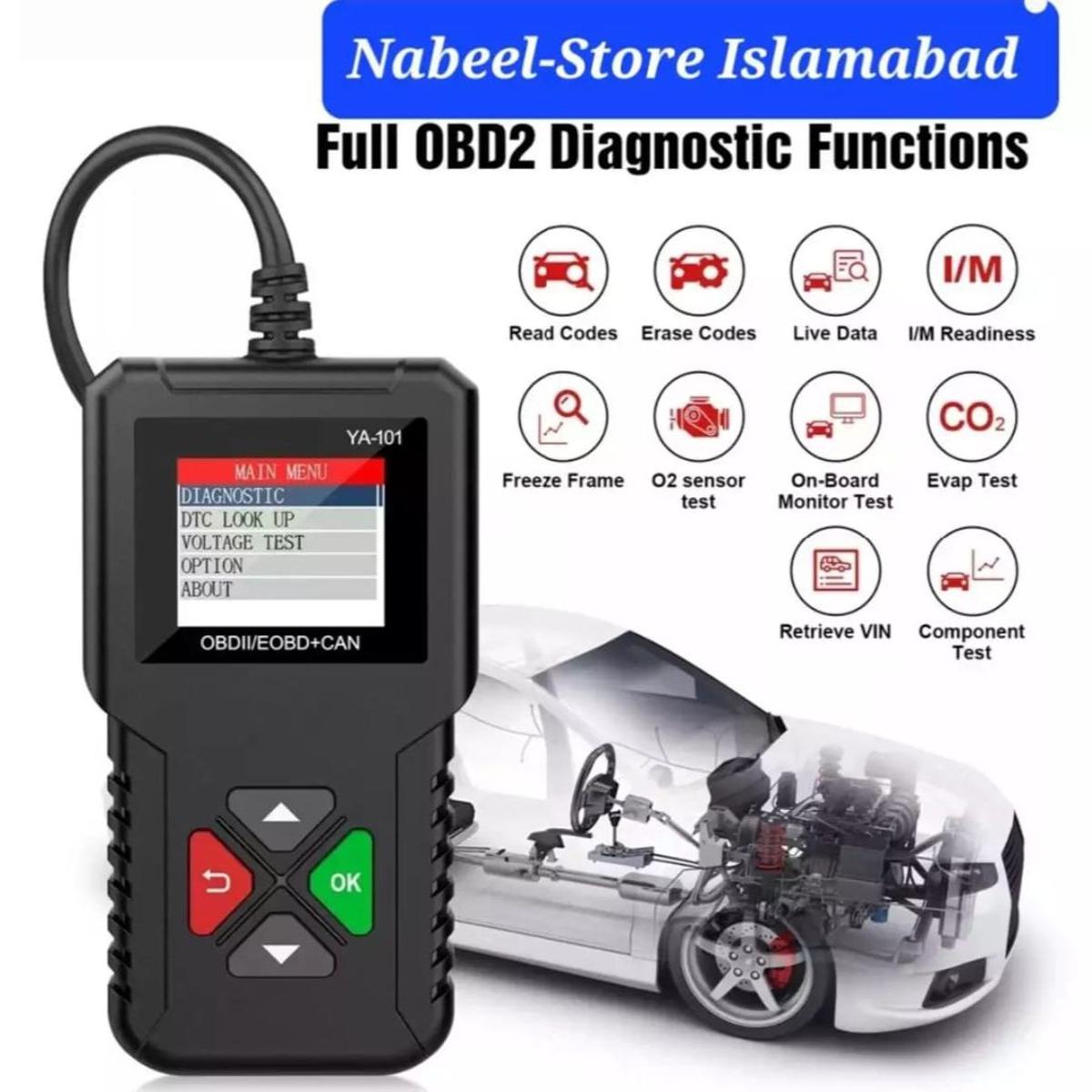 Kingbolen YA101 Ediag Car OBD2 EOBD Code Reader Automotive Diagnostic ...