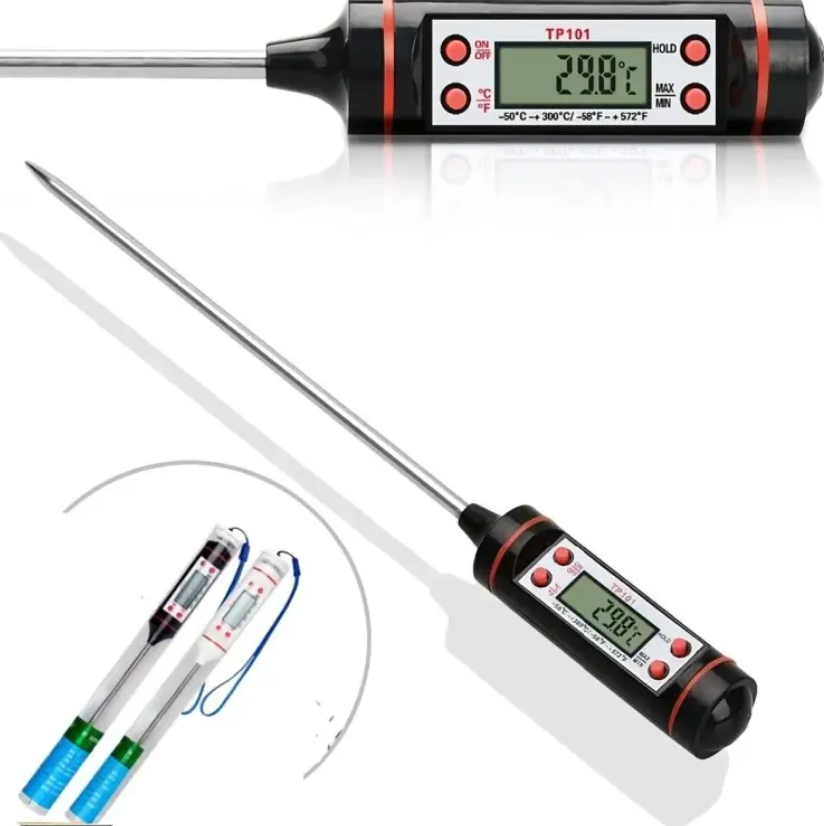 TP101 Digital Meat Thermometer for Cooking-Digital liquid Thermometer ...