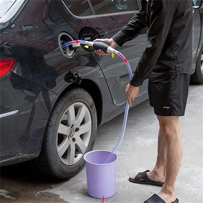 Multifunctional Liquid Sucker, Fuel Transfer Siphon Pump, Portable Hand ...