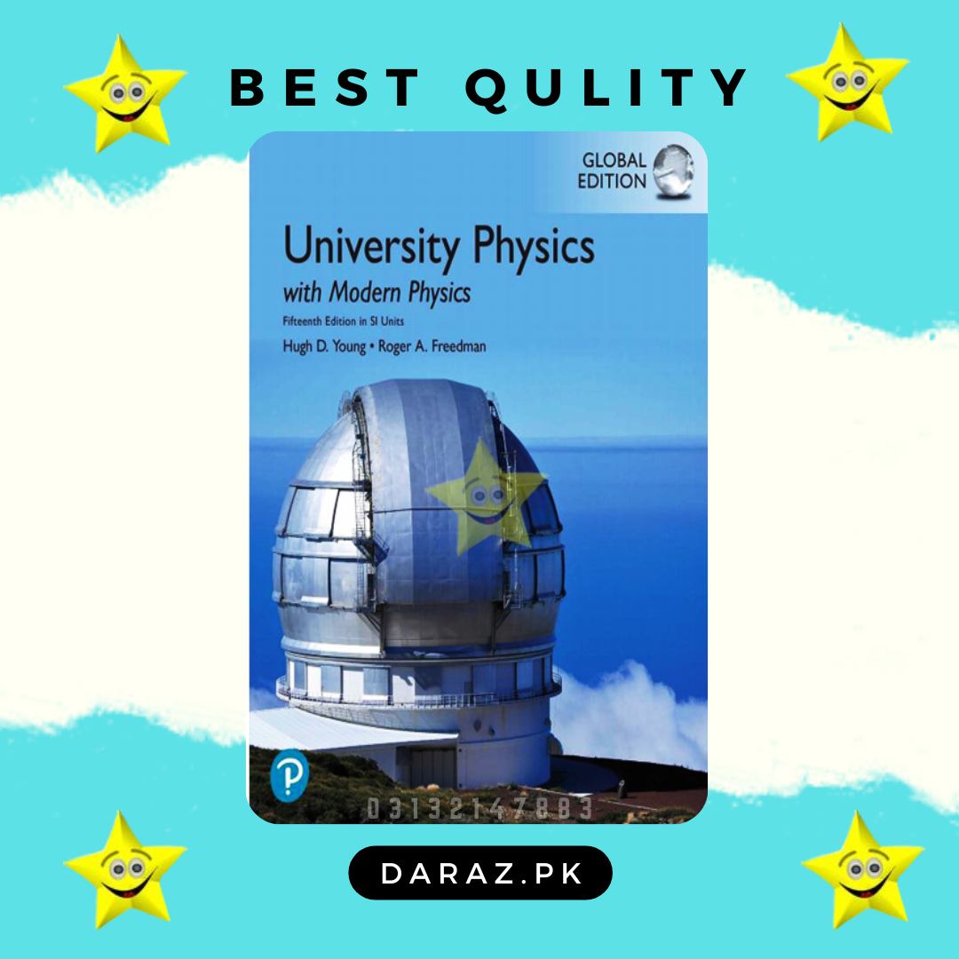 University Physics with Modern Physics 15th Edition by Hugh Young , Roger Freedman | Daraz.pk