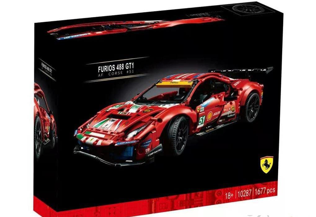 Technic Ferrari 488 GTE Blocks Set | Daraz.pk