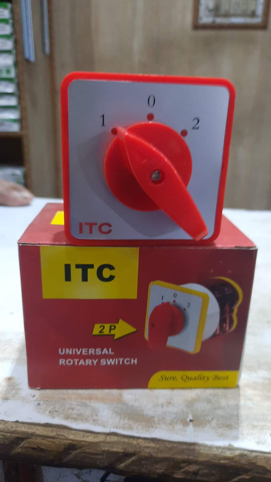 Change Over Switch 40Amp 2 Pole- Universal Rotary Changeover Switch ...