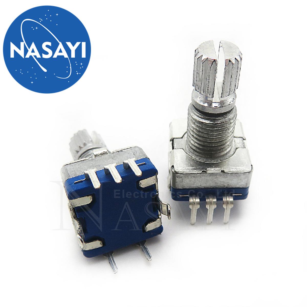 5PCS EC11 rotary encoder/coding switch/digital potentiometer 5 feet ...