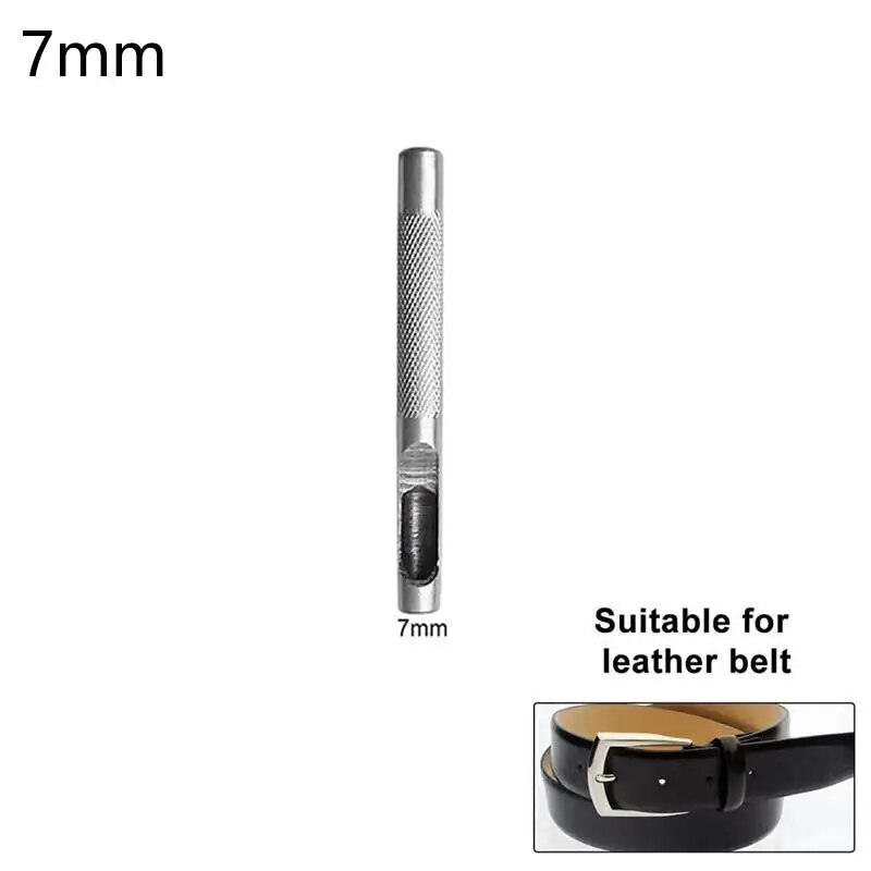 1Pc Leather Hollow Hole Puncher 1-12mm For Craft Watch Strap Canvas ...