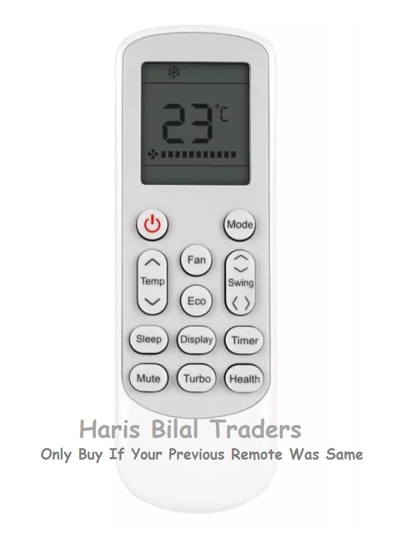 TCL AC Remote Control Only Buy If Your Previous Remote Was Same | Daraz.pk