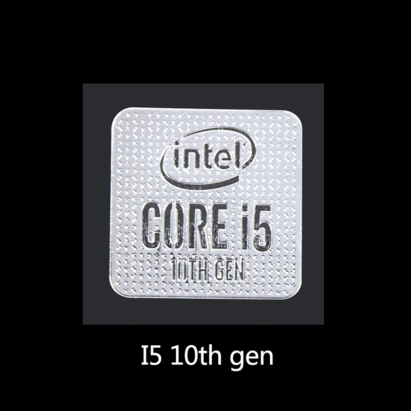 10th Generation Intel Core i9 i7 i5 i3 CPU Metal Sticker Laptop Logo ...