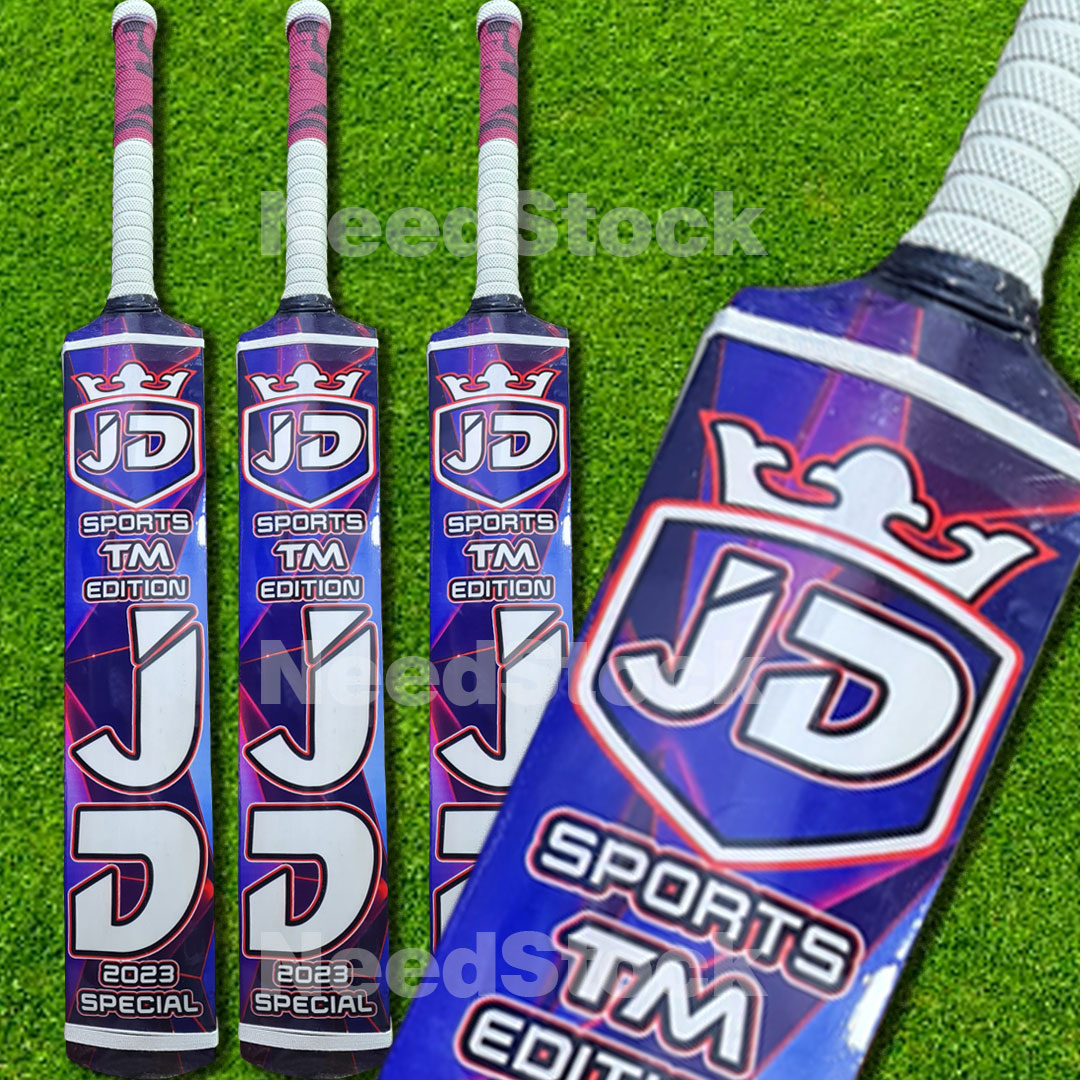 JD Cricket Bat TM Edition Tape Ball Bat Full Cane Handle | Daraz.pk