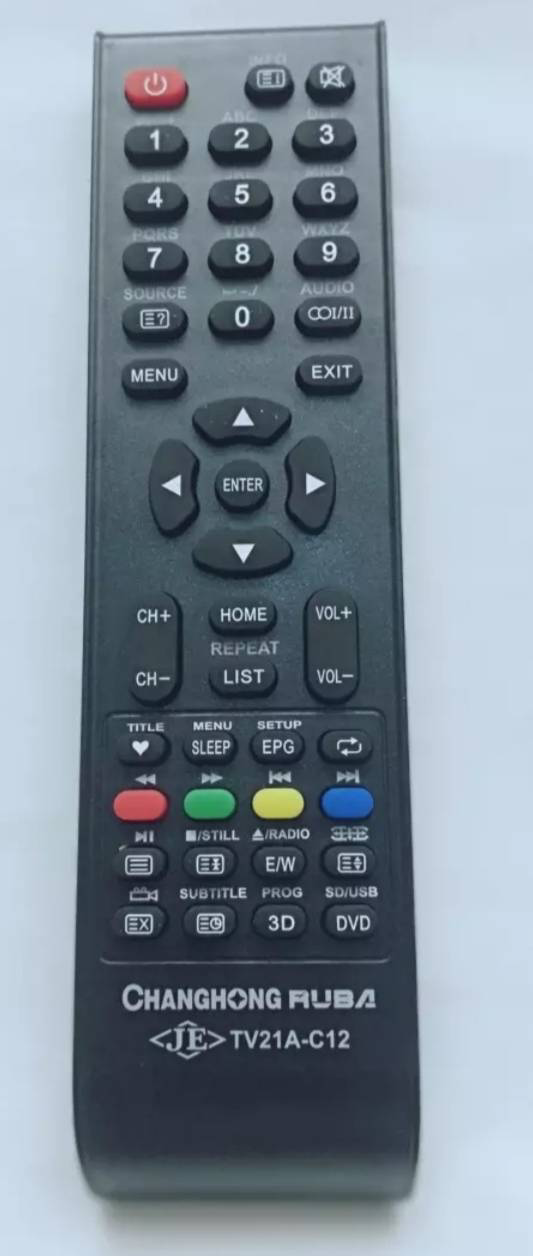 Remote for Changhong RUBA LCD & LED TV | Daraz.pk