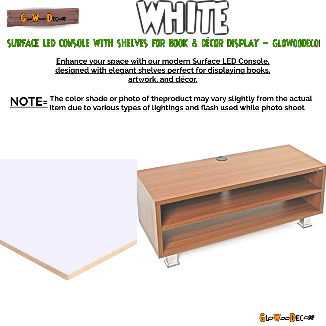 surface led consol,LED Console , Blue leo Entertainment center, tv ...