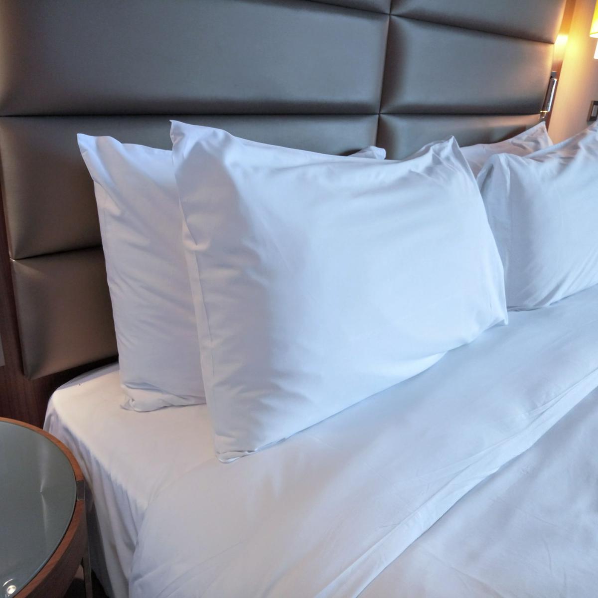 Fiber Filled Pillow, Super Support Filled Pillows Firm Support Bed ...