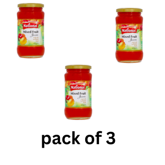 NATIONAL JAM FRUIT MIX 440 GM pack of 3 | Daraz.pk