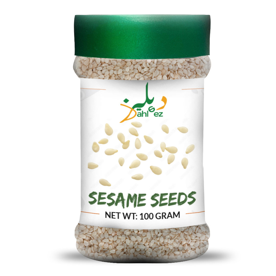 Premium White Sesame Seed / Safaid Til 100g Jar | Daraz.pk