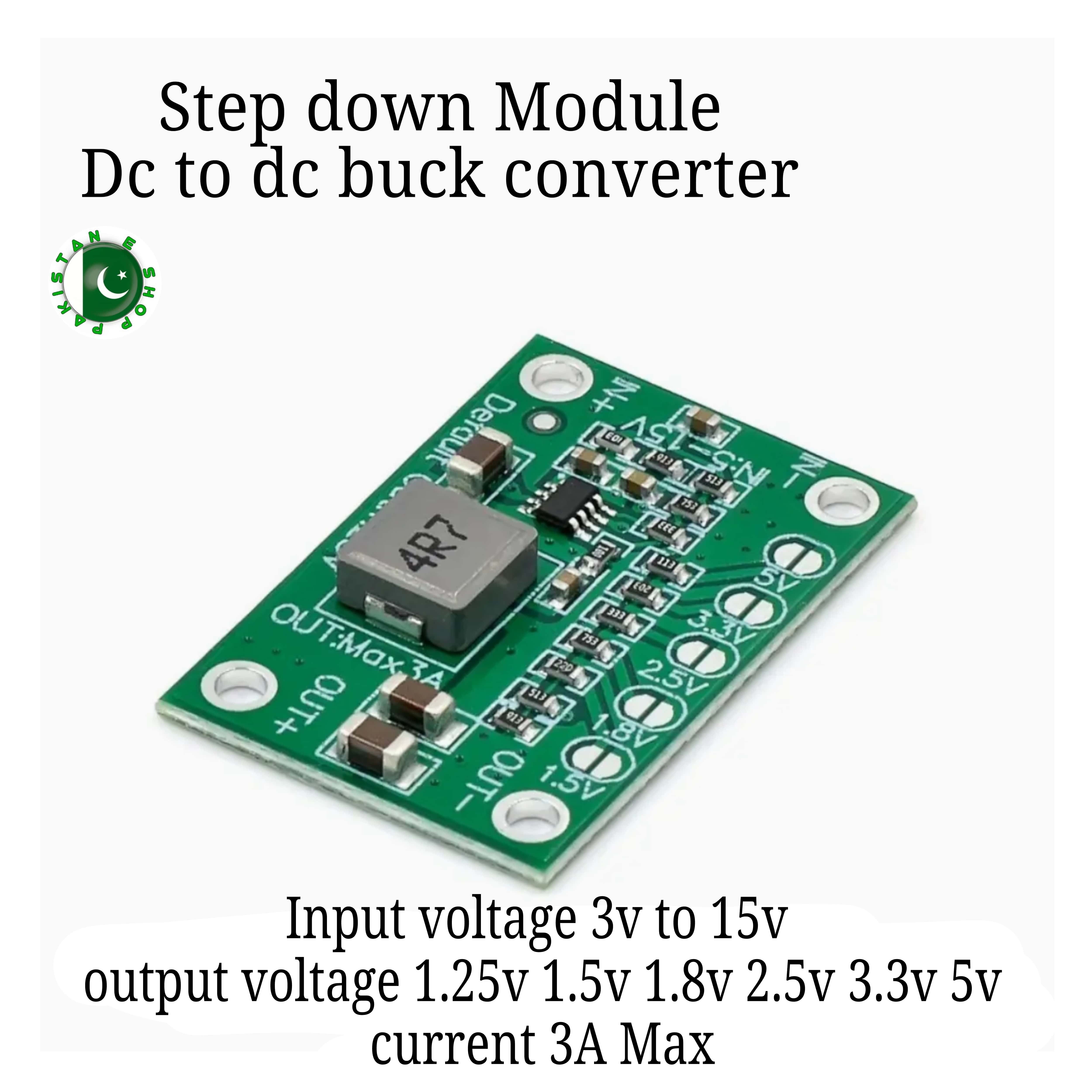 Buck converter Step down Module circuit chip Power supply module ...