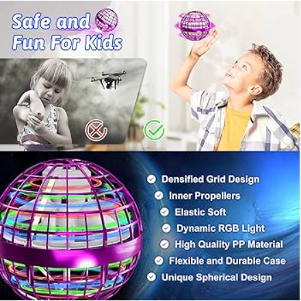 PREMIUM QUALITY FLYING NOVA PRO BALL SPINNER / 8 MINUTES FLY BALL ...