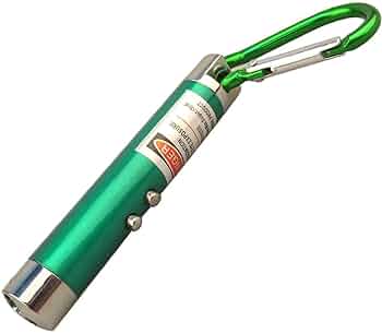 3 in 1 Laser Light with Key Chain (Colour May Vary) Laser Pointer with ...