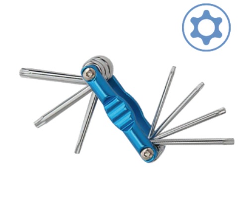 ZT - Licota Made in Taiwan 7 Pcs Folding Tamper Torx Key Set | Daraz.pk