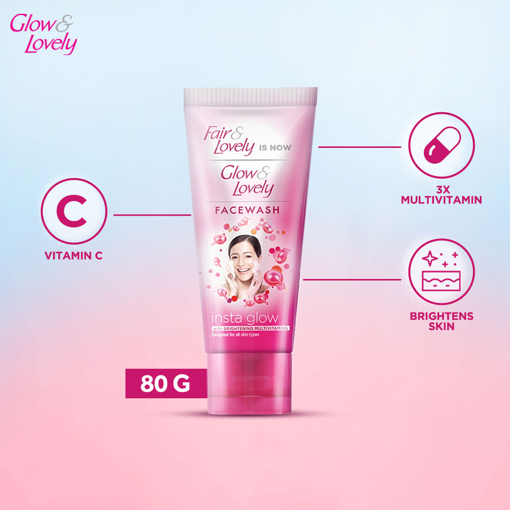 Glow & Lovely Face Wash - 80GM | Daraz.pk