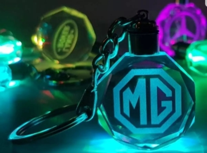 MG Keychain With Multi Color Light | Daraz.pk