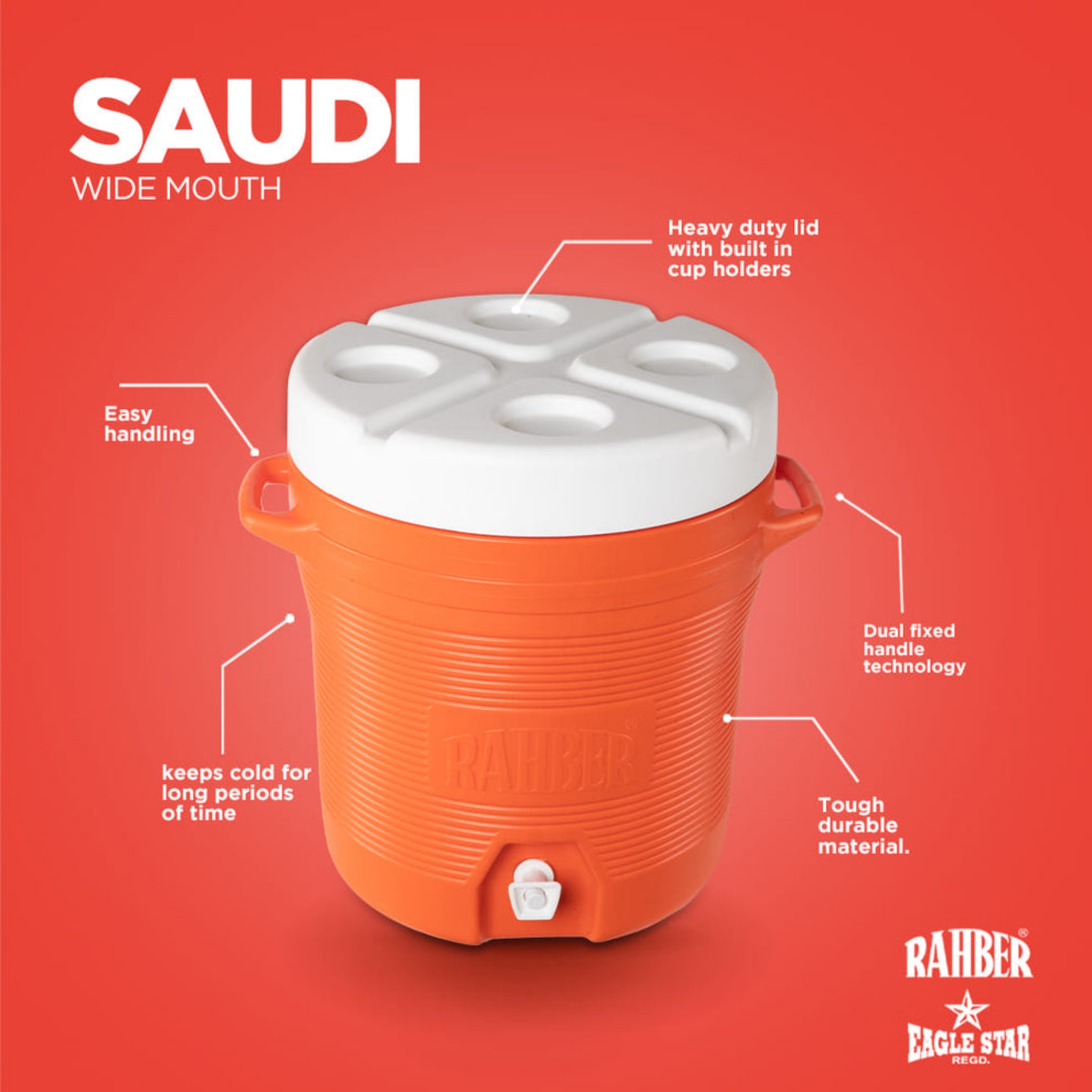 Rehber Water Cooler Wide Mouth 30 Liter | Daraz.pk