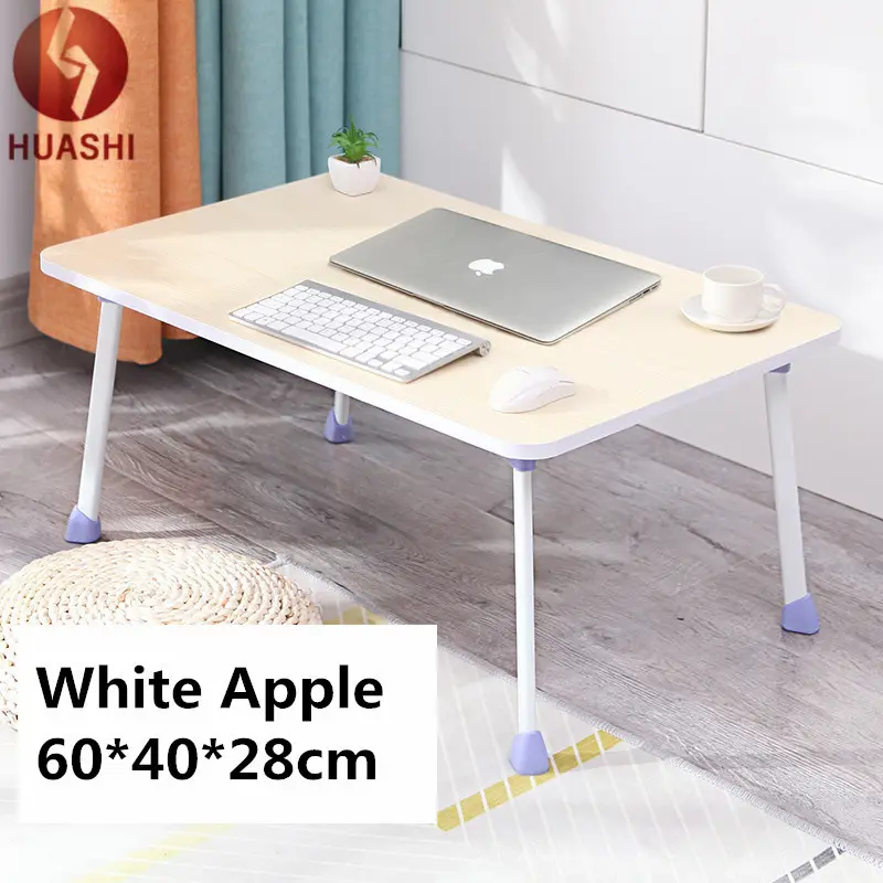 laptop table Modern Computer Desk Folding Laptop table study bed couch ...