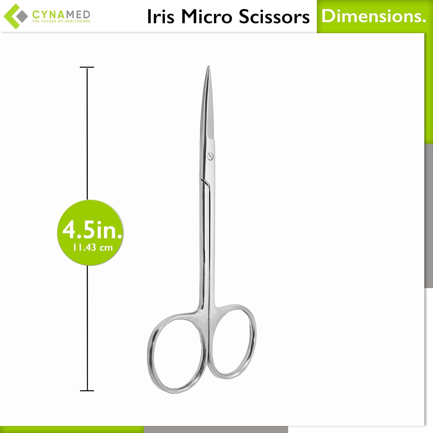 ris Micro Dissecting Precision Lab Scissors, Fine Point Straight ...