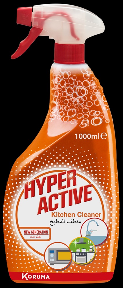 Koruma Hyper Active, Kitchen Cleaning Spray, 1 L. | Daraz.pk