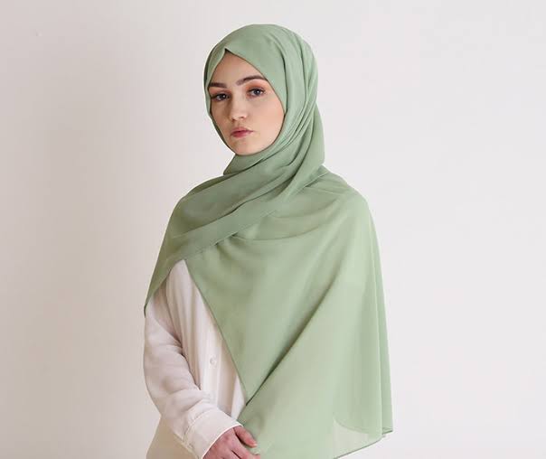 Luxury Chiffon Georgette Hijab For Girls | Lightweight feel and ...