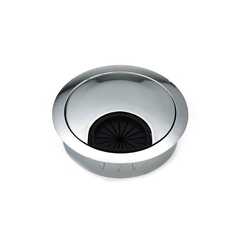 50mm Metal Computer desk hole cover Wire Hole Cover Table Cable Tidy ...