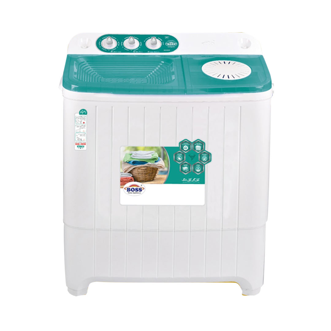 Boss 8.5KG Washing Machine KE-9500 BS Green Washer and Spinner with 5 ...