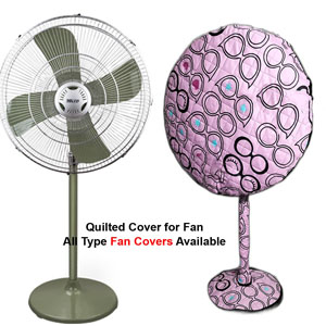 Full Pedestal Fan Cover Made By Dual Layer Cotton With Polyester Filing ...