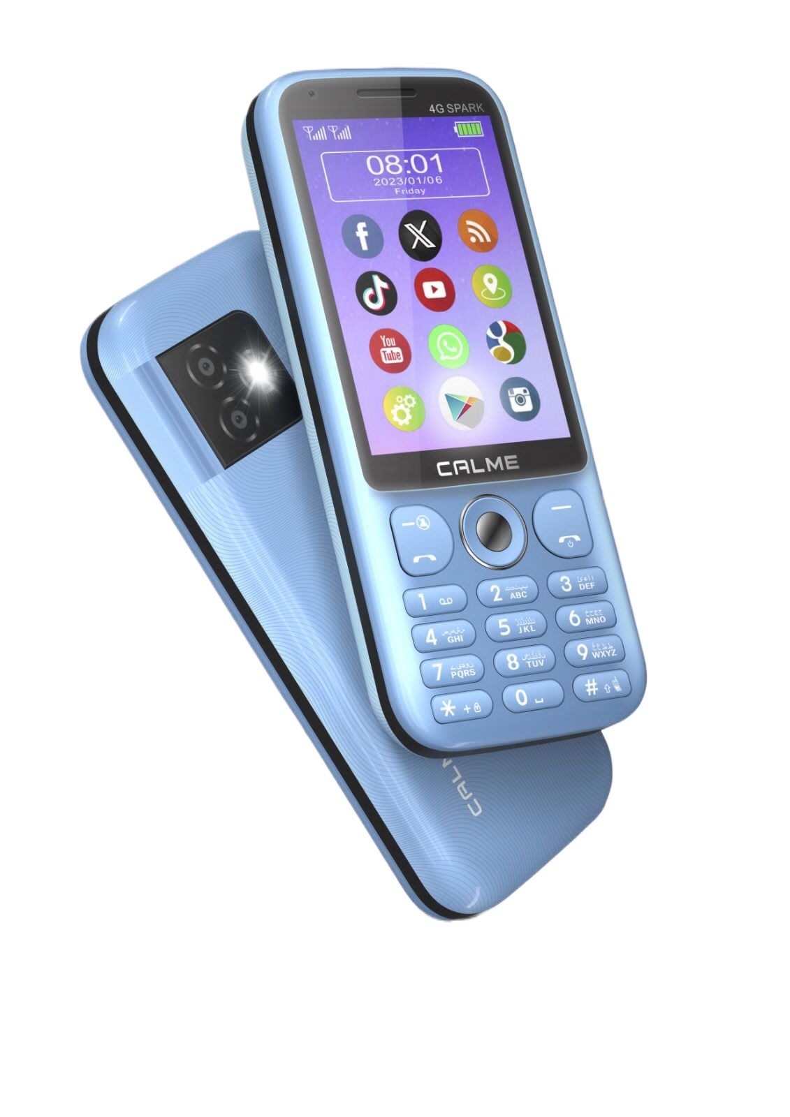 Calme 4G Spark - 2GB RAM 16GB ROM - 3.5" Touch Screen - 6000mAh Battery ...