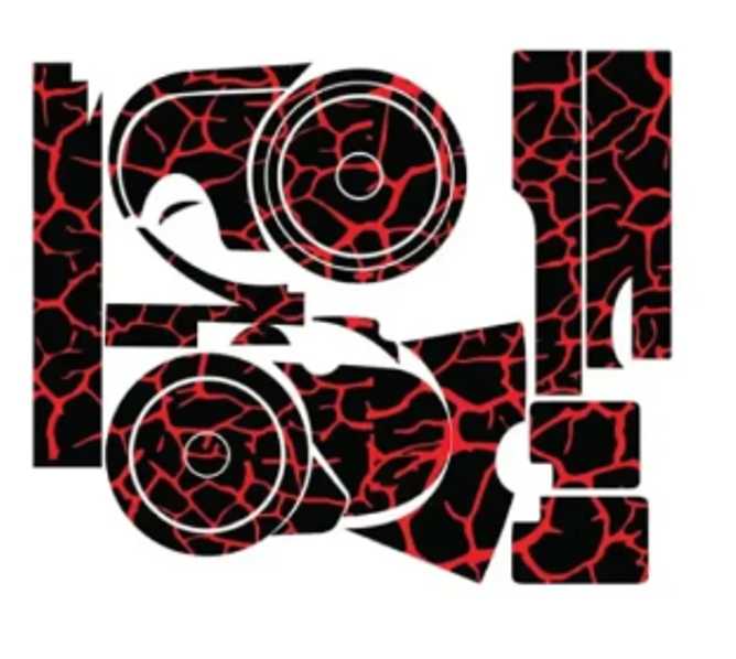 ENGINE VINYL STICKER FOR 70CC BIKE SELF ADHESIVE STICKER | Daraz.pk