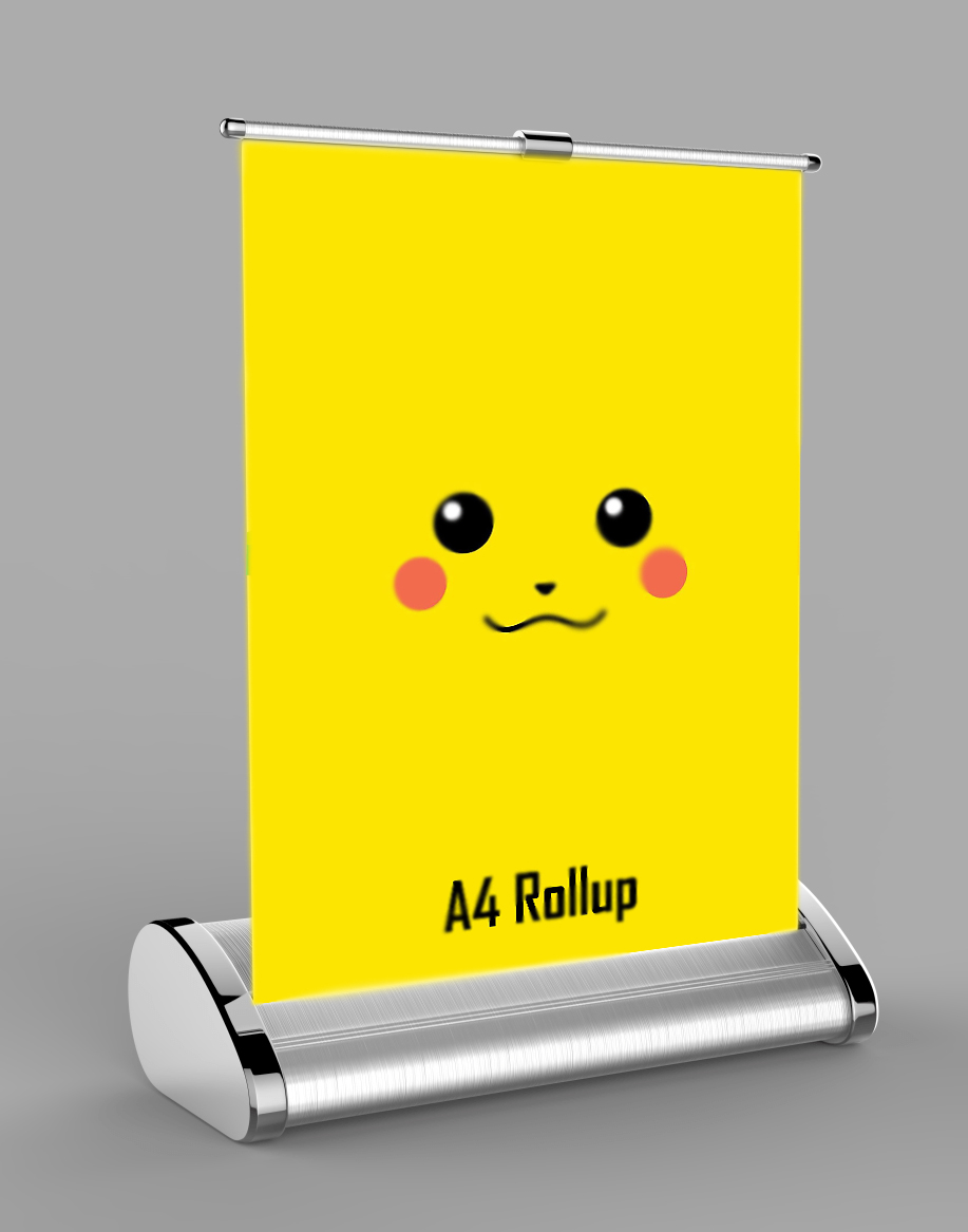 A4 Size Rollup Stand | Display Stand | Daraz.pk